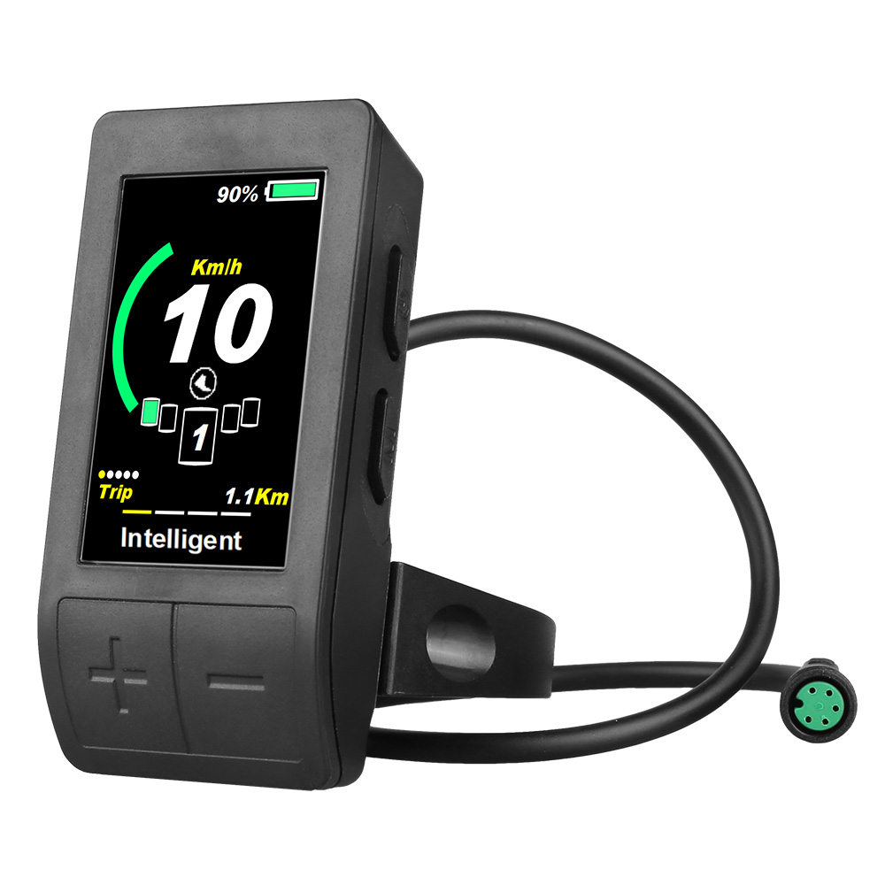 Electric Bike TFT Display 500C-H Display for Bafang BBS Mid Motor Hub ...