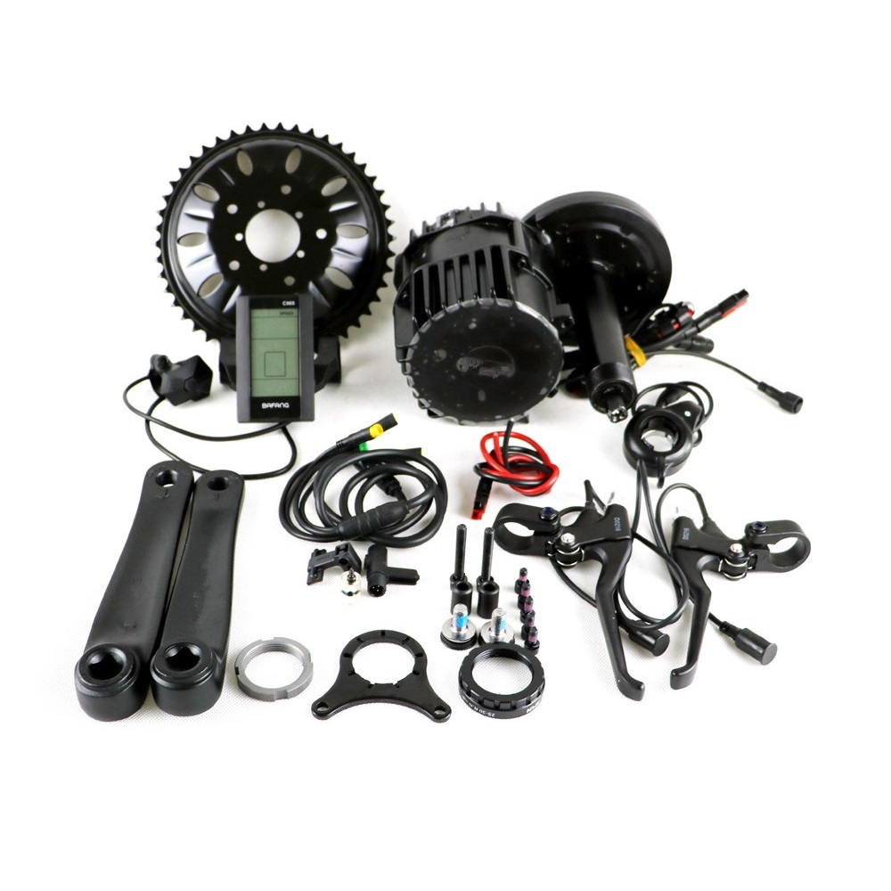 48V 1000W BBS03 BBSHD Bafang 8fun Mid Drive Central Motor Electric Bike ...